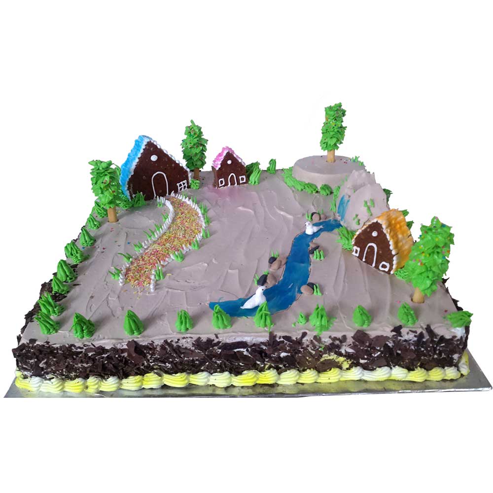 Cake of Boys Online:: Custom Cake for Boys Birthday â€“ Muffins Cakes